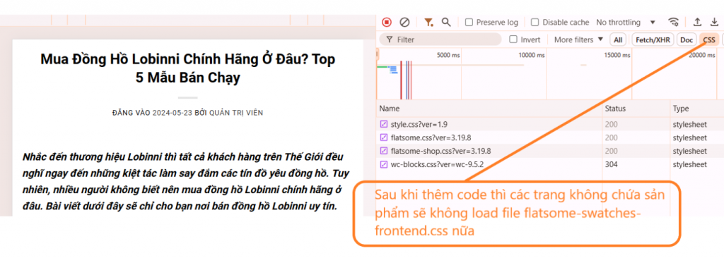 Tối ưu file flatsome-swatches-frontend.css của theme Flatsome tăng tốc độ load - Web An Tâm